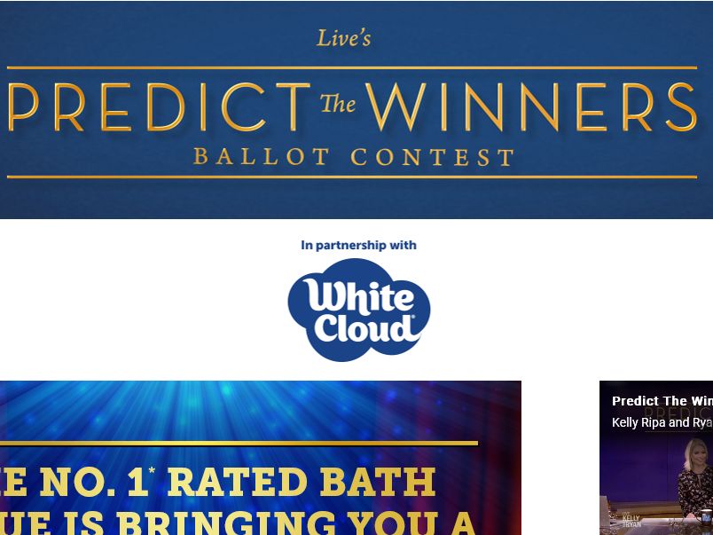 LIVE’s Predict the Winners Ballot Contest