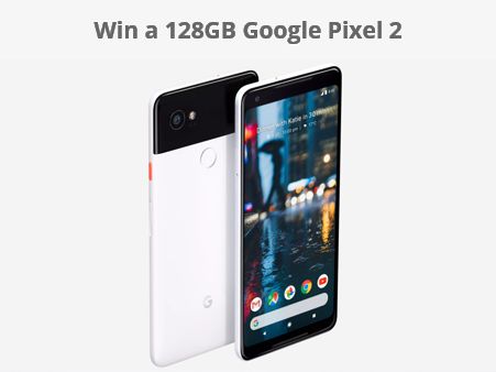 Win a 128GB Google Pixel 2