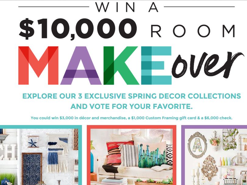 Michaels Room Makeover Sweepstakes