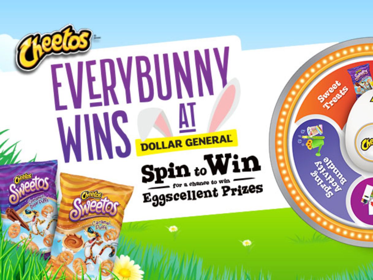 Cheetos EveryBunny Wins Game