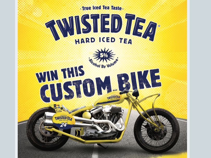 Win a Twisted Tea Custom Motorcycle
