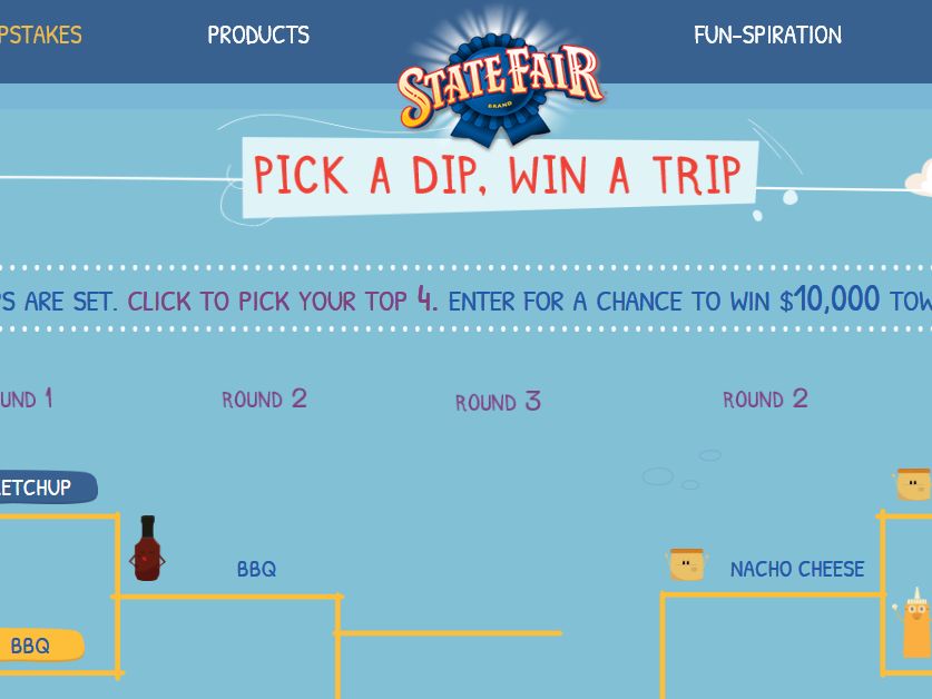 State Fair Corn Dog Dip-Off Sweepstakes
