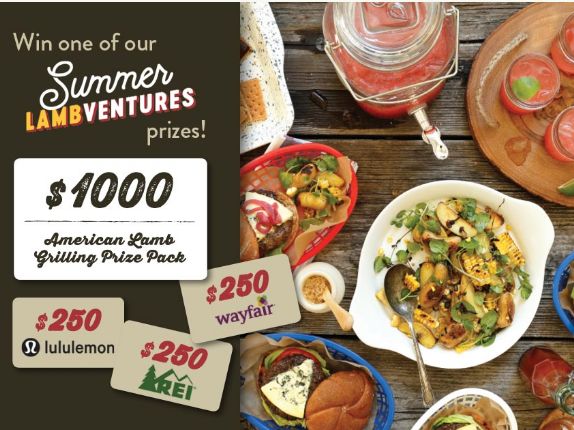 Win a $1,000 Target Gift Card and an American Lamb Grilling Prize Pack