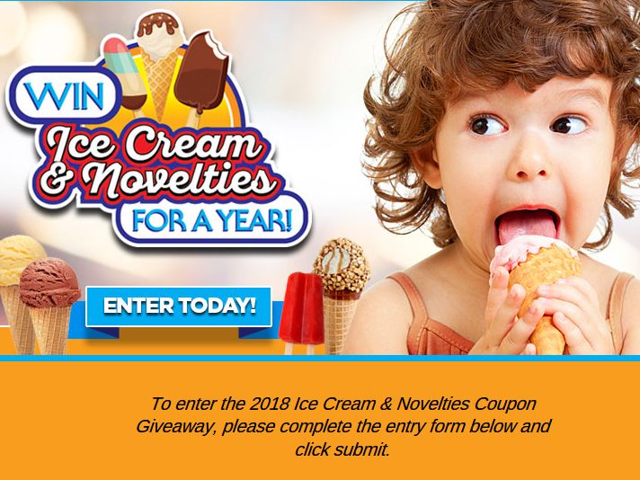 Win Ice Cream for a Year
