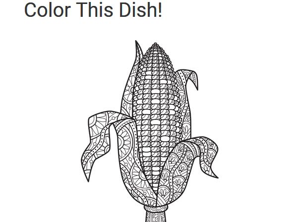 Food Network Magazine Color This Dish Contest