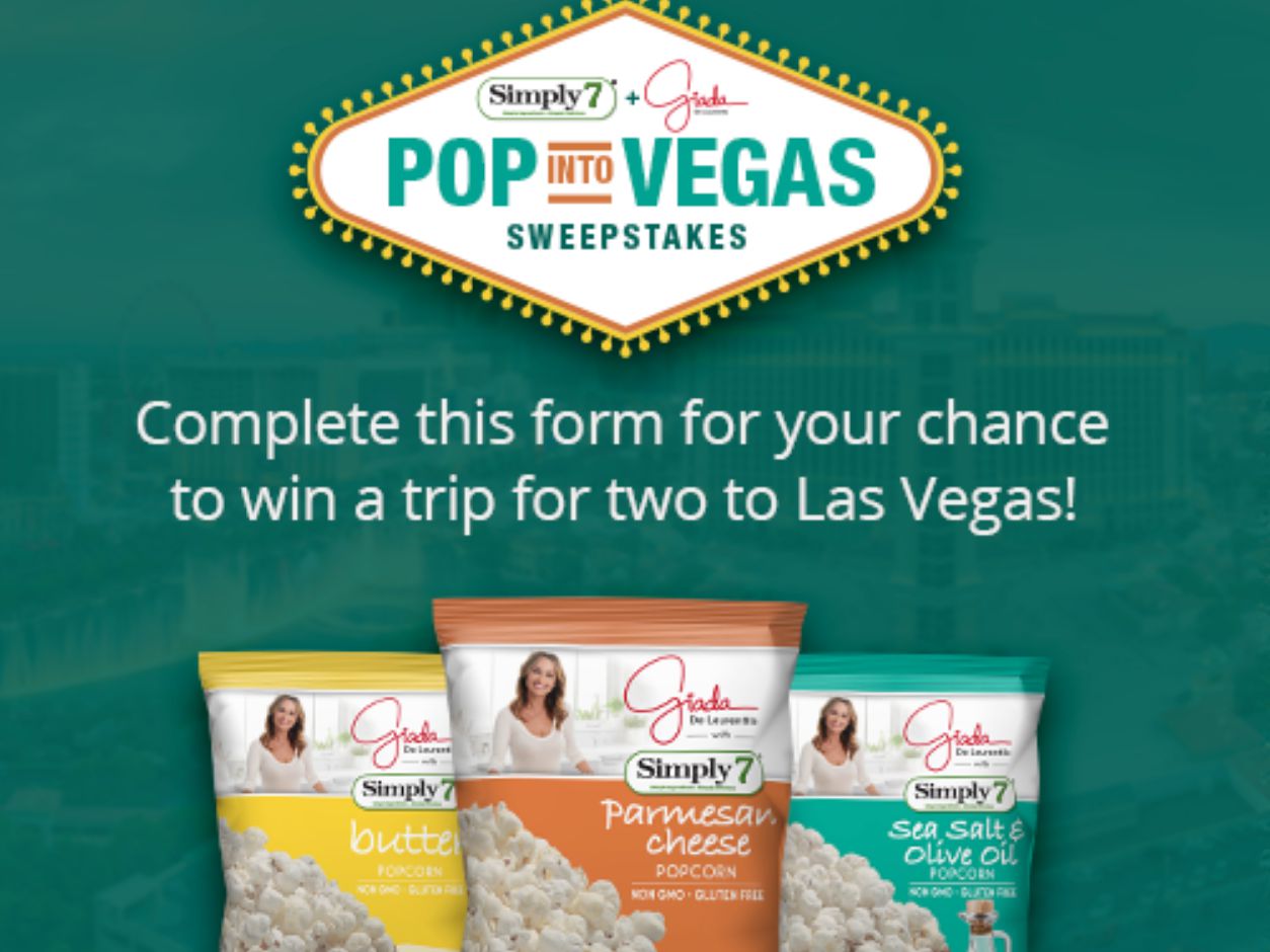 Simply 7 & Giada POP into Vegas Sweepstakes