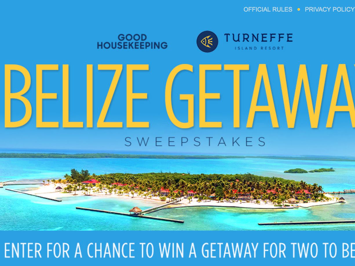 Good Housekeeping Island Resort Sweepstakes