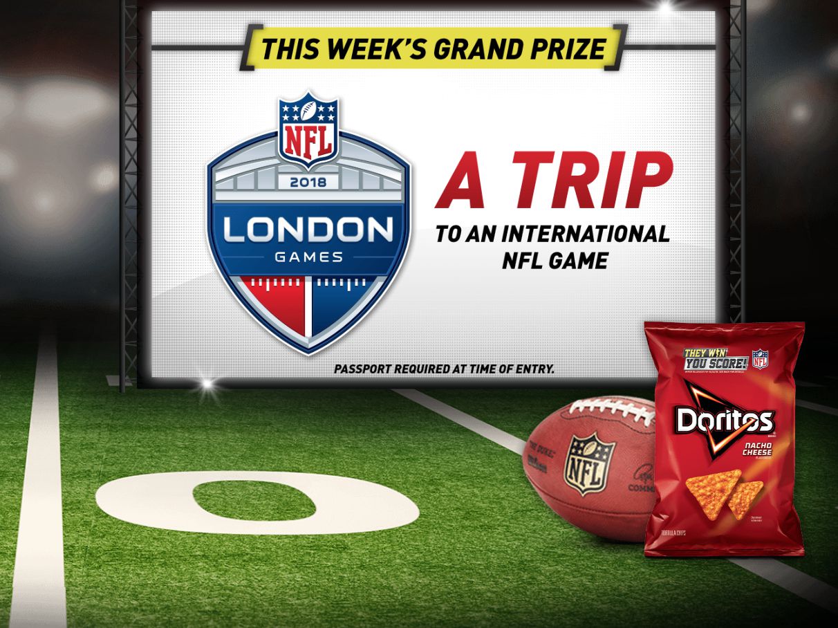 Frito-Lay They Win, You Score Promotion