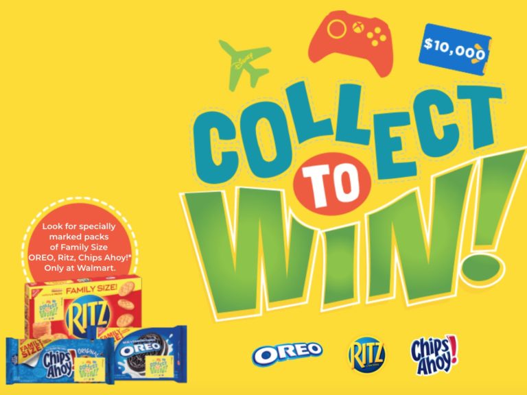 Mondelez Global Walmart Collect To Win (Purchase/Mail-In)