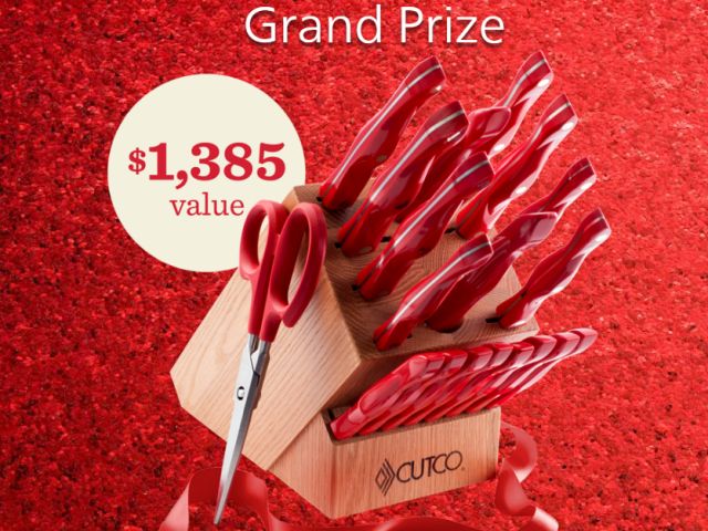 Cutco's Holiday Cutlery Giveaway