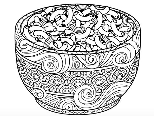 Food Network Color This Dish