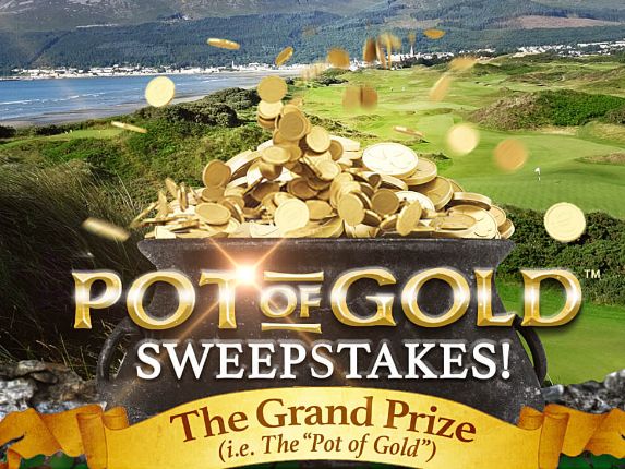 Hidden Links Golf Pot of Gold Sweepstakes