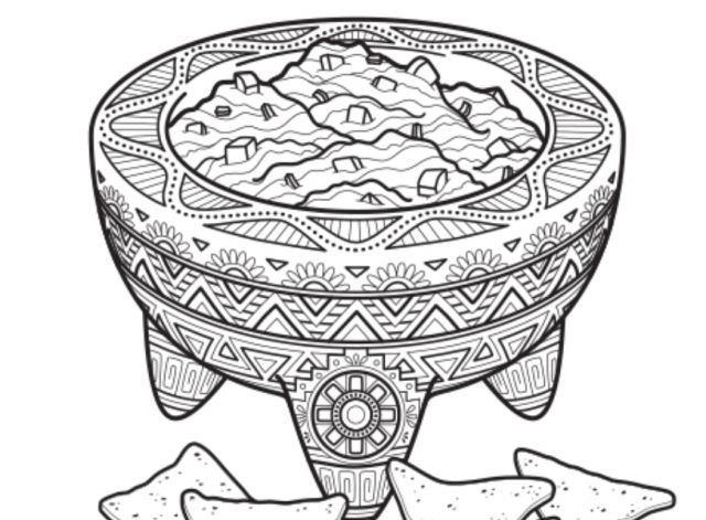 Food Network Magazine May 2020 Color This Dish Contest