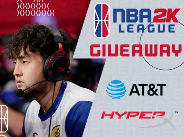 NBA 2K League AT&T x HyperX Giveaway