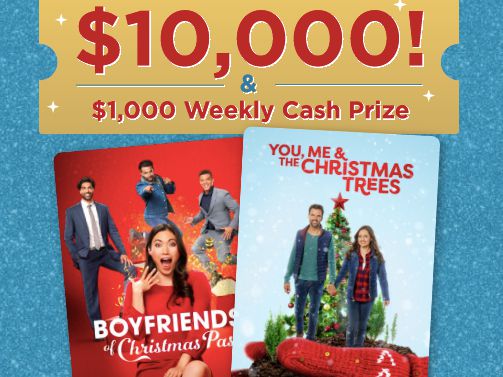 Hallmark Channel Countdown to Christmas Sweepstakes