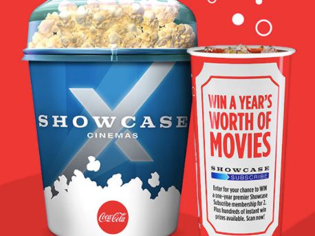 Showcase Cinemas Coke Instant Win Game (MA, NY, OH, RI)