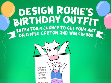 Shamrock Farms Roxie Birthday Design Contest (Artwork Needed)