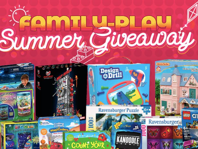 JR Toy Family Play Summer Giveaway