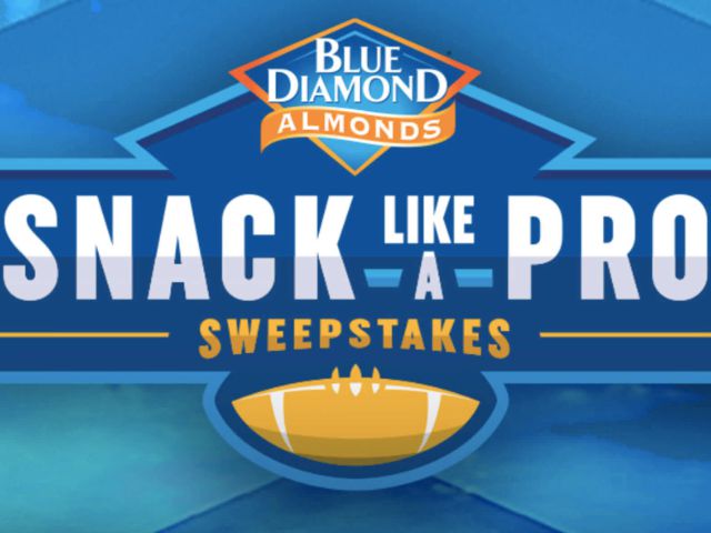 The Blue Diamond Snack Like A Pro Sweepstakes