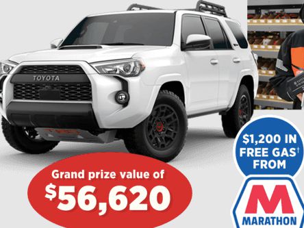 Toyota Tackle the Outdoors Sweepstakes