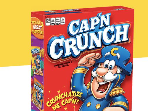 Cap'n Crunch Arcade Promotion (UPC code)
