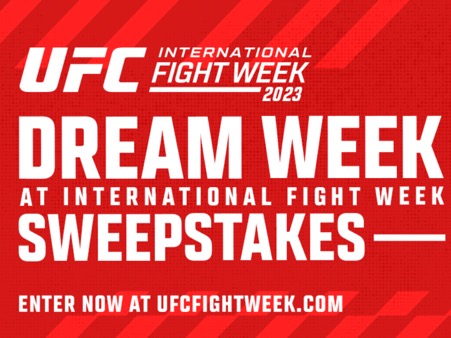 UFC Dream Week Sweepstakes