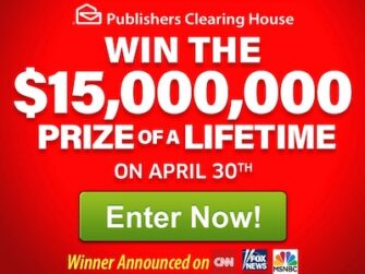 PCH Sweepstakes - Prize of a Lifetime Giveaway
