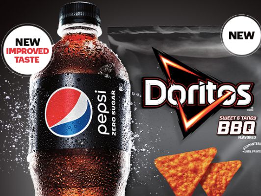 Aramark Pepsi Zero Sugar and Doritos Promotion