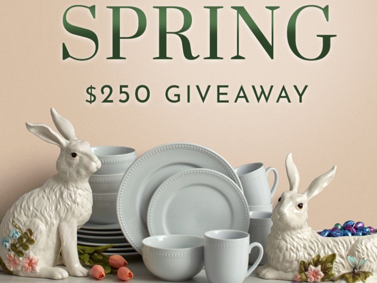 Fitz and Floyd Swing Into Spring Giveaway