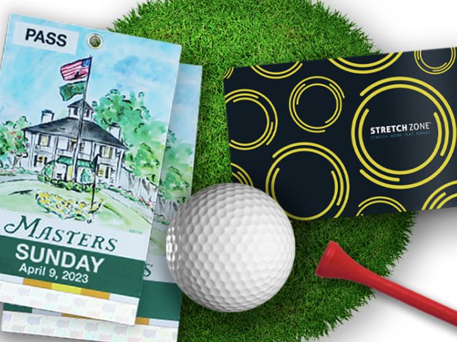 Stretch Zone Masters Golf Sweepstakes