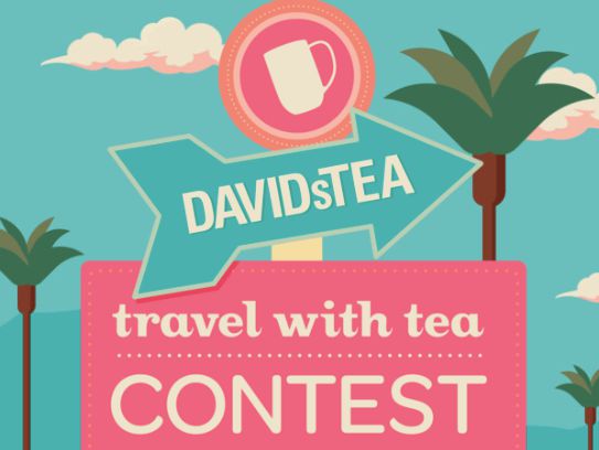 DavidsTea Travel with Tea Contest