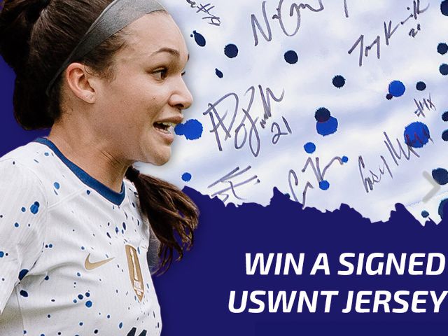 Soccer.com Signed USWNT Home Jersey Giveaway
