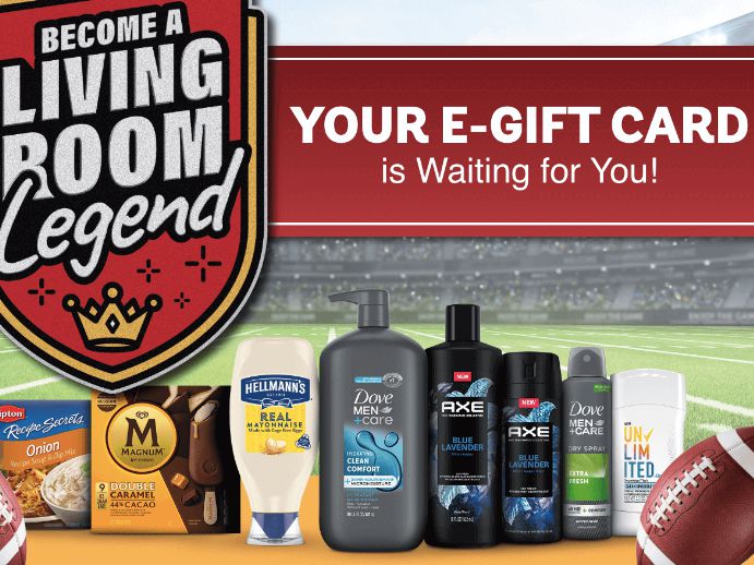 BJ’s Unilever Football Sweeps