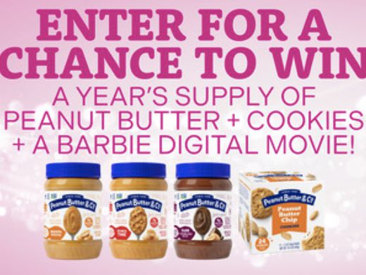 Peanut Butter & Co Barbie Movie Sweepstakes