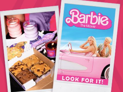 Insomnia Cookies’ BARBIE Watch Party Sweepstakes