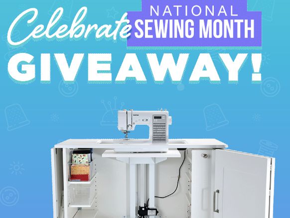 Brother National Sewing Month Giveaway
