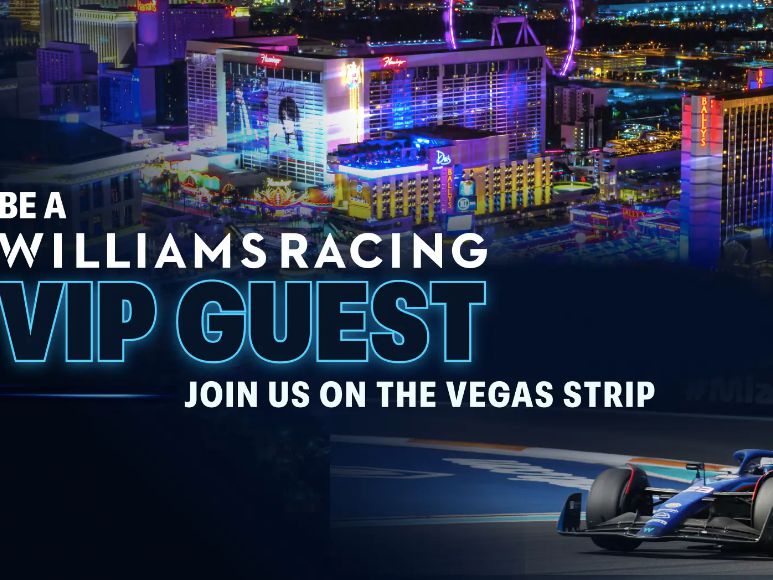 Williams Racing VIP Vegas Experience Giveaway