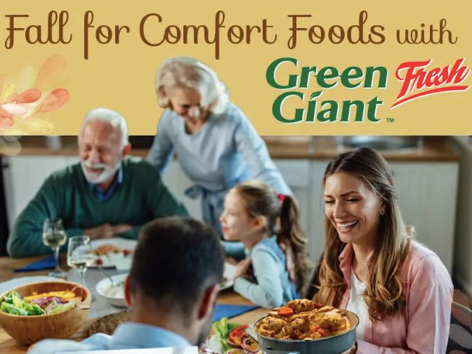 Green Giant Fall for Comfort Foods Giveaway