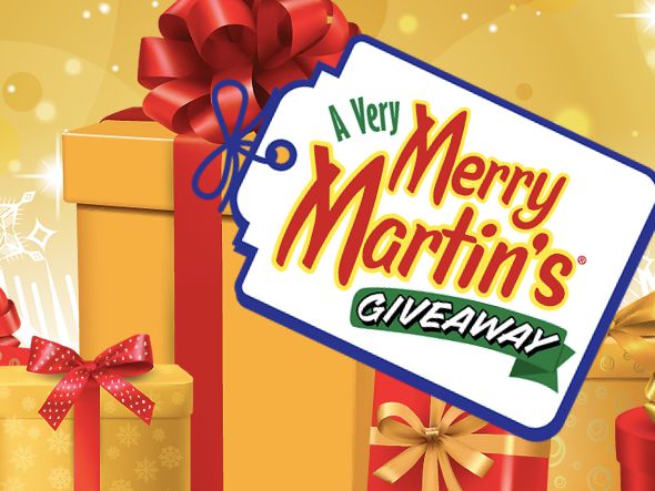 Very Merry Martin’s Giveaway (Limited States)