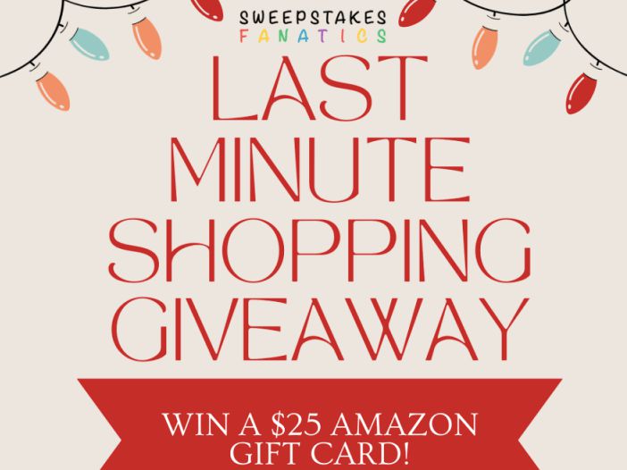 Last Minute Shopping Giveaway from Sweepstakes Fanatics