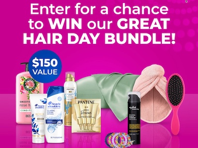 P&G Hair Day Bundle Sweepstakes