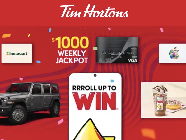 Tim Hortons Roll Up to Win Giveaway (Tim’s Rewards Members)