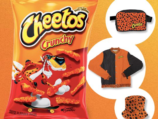 Cheetos Untouchable Cheesy Swag Sweepstakes (Limited States)