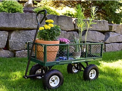 Southwest Boulder & Stone Garden Cart Giveaway
