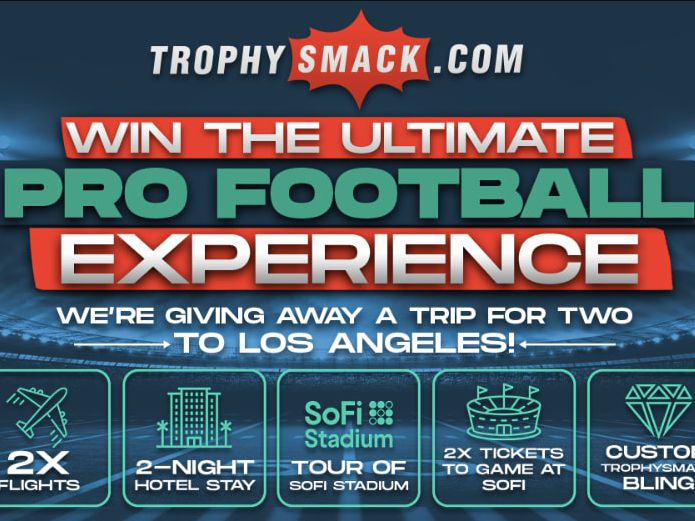 TrophySmack Win The Ultimate Pro-Football Experience Sweepstakes