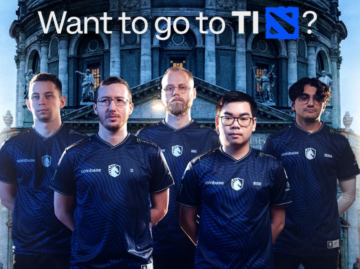 Coinbase Team Liquid Dota 2 Sweepstakes