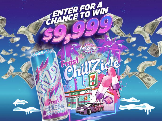 AriZona Beverages Frost ChillZicle Challenge Contest (Share Video on ...