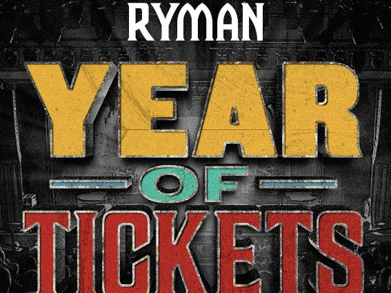 Ryman Year of Tickets Sweepstakes