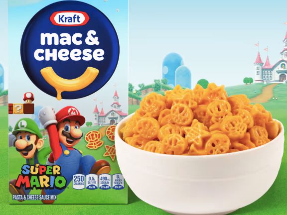 Kraft Mac and Cheese Super Mario Power Up Pursuit Sweepstakes