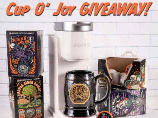 Bones Coffee Company Cup O' Joy Giveaway